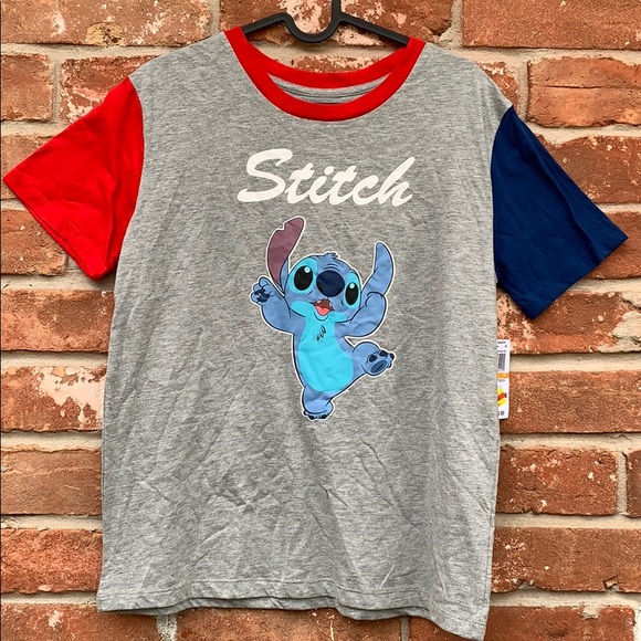 Disney | Tops | Disney Stitch Graphic Tee | Poshmark